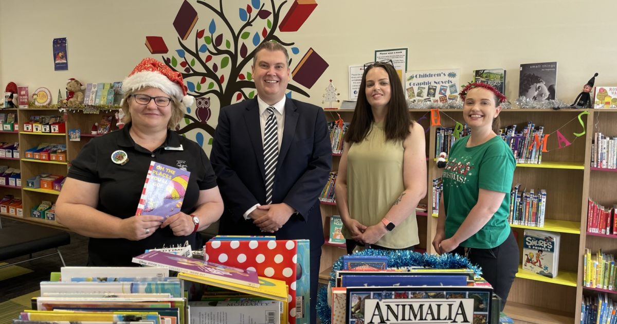 10 years of giving the gift of reading · City of Playford
