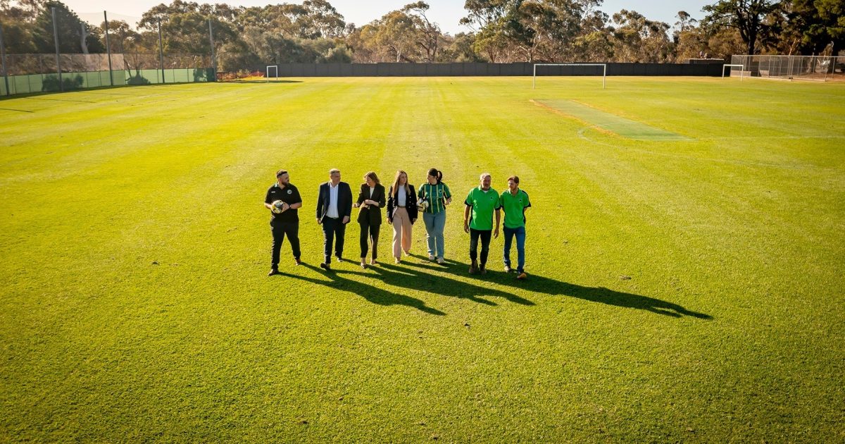 McGilp Recreation Park upgrade marks new era for local sport · City of ...